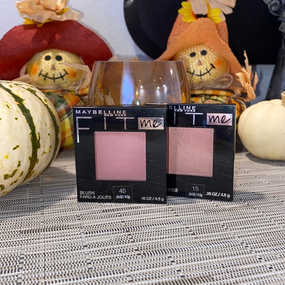 Maybelline | Makeup | Nwt 2 Fit Me Blushes Shades 45 5 Maybelline ...